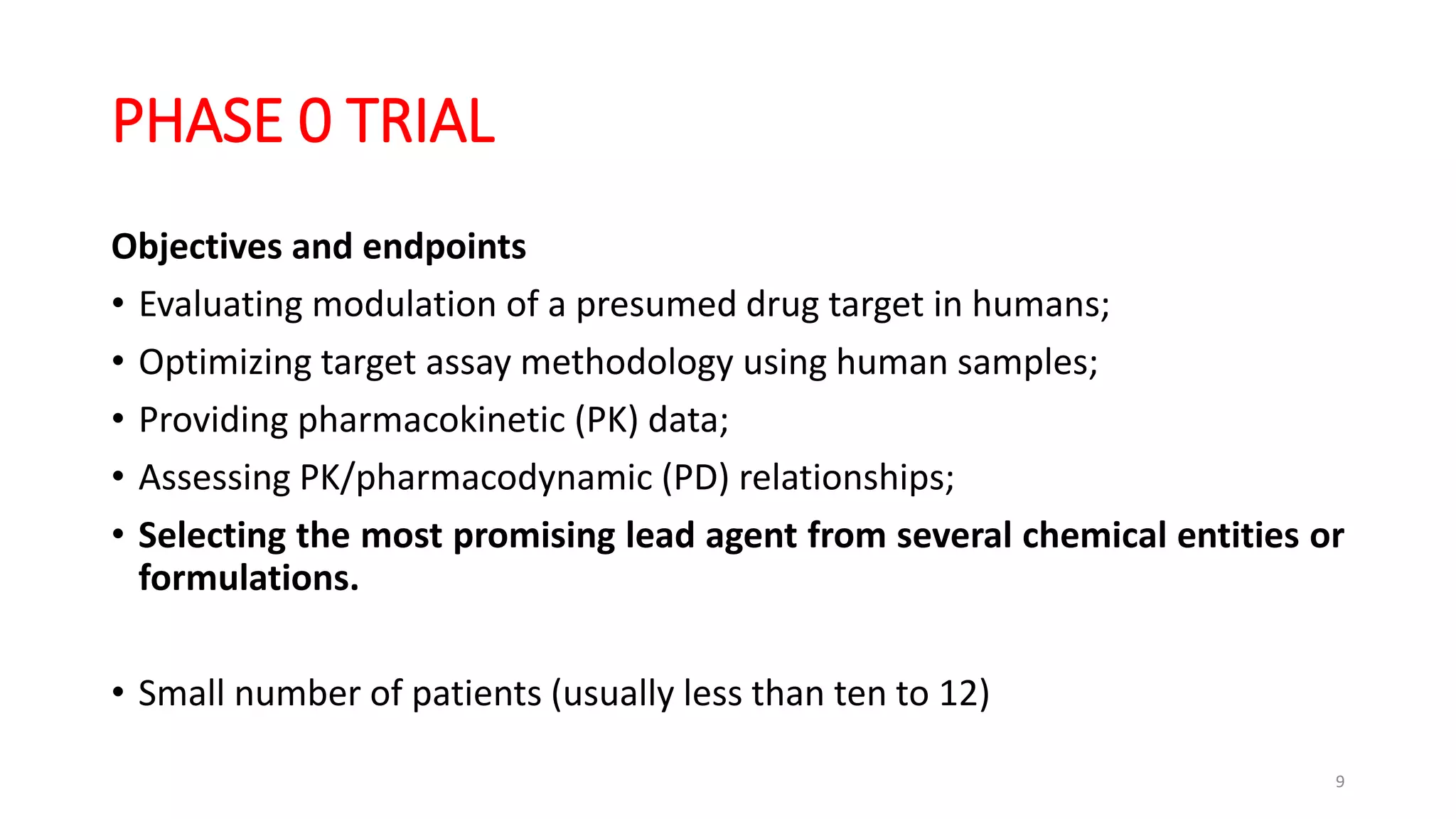 First in human dose - clinical trial designs.pptx