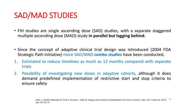 First in human dose - clinical trial designs.pptx | Endocrine and ...