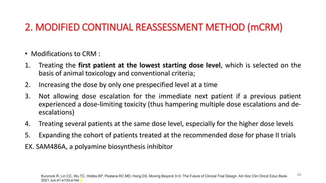 First in human dose - clinical trial designs.pptx | Endocrine and ...