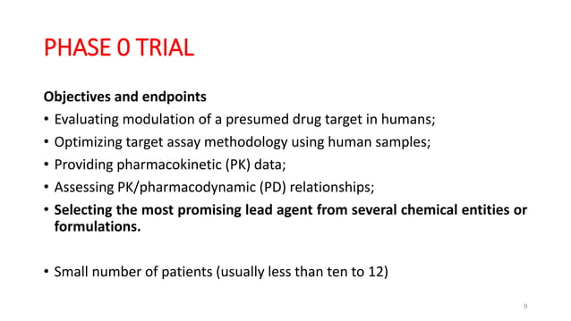 First in human dose - clinical trial designs.pptx | Endocrine and ...
