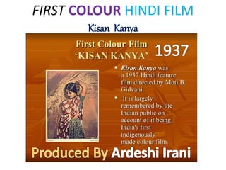 First in india | PPTX