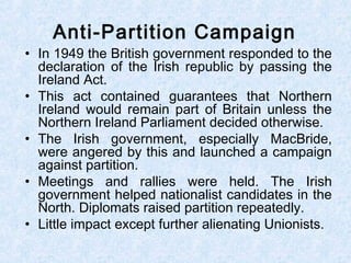 First inter party government revision | PPT | Elections | Politics