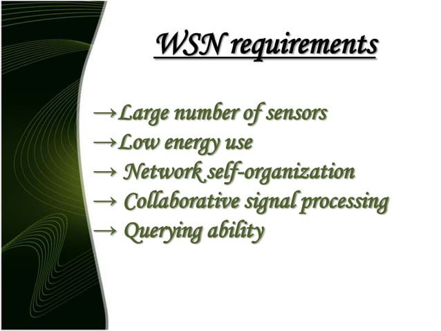 First Introduction To Wireless Sensor Networks Ppt