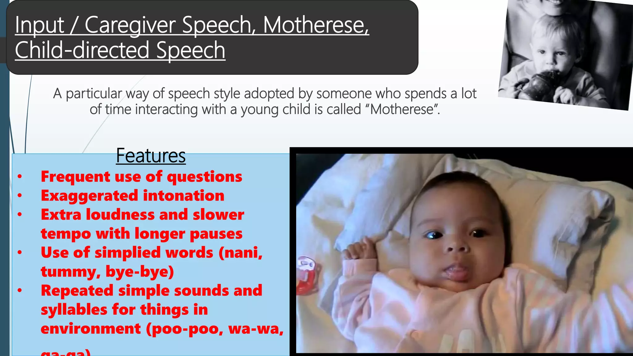 First Language Acquisition Schedule of Children | PPTX