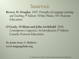 First Language Acquisition | PDF