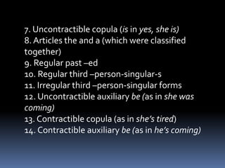 First language acquisition | PPTX | Parenting | Family and Relationships