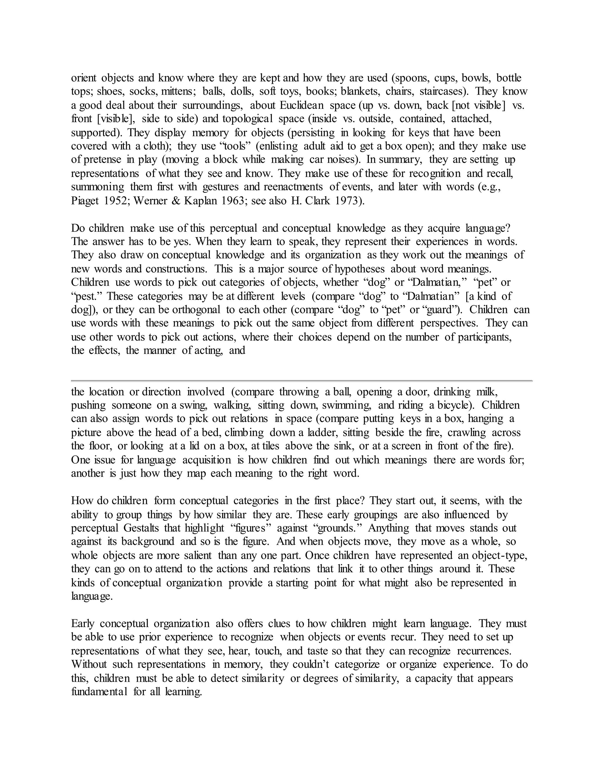 First language acquisition | DOCX