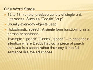 First language acquisition | PPTX