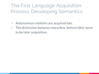 First Language Acquisition | PPTX