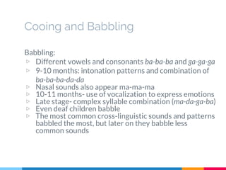 First Language Acquisition | PPTX