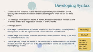 First language acquisition | PPT