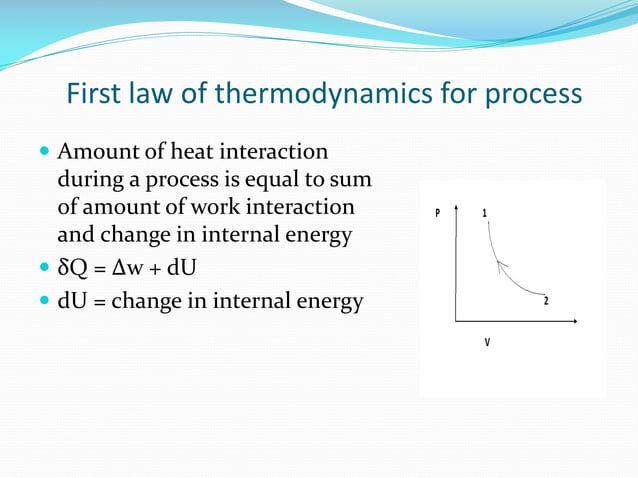 First law of thermodynamics | PPT