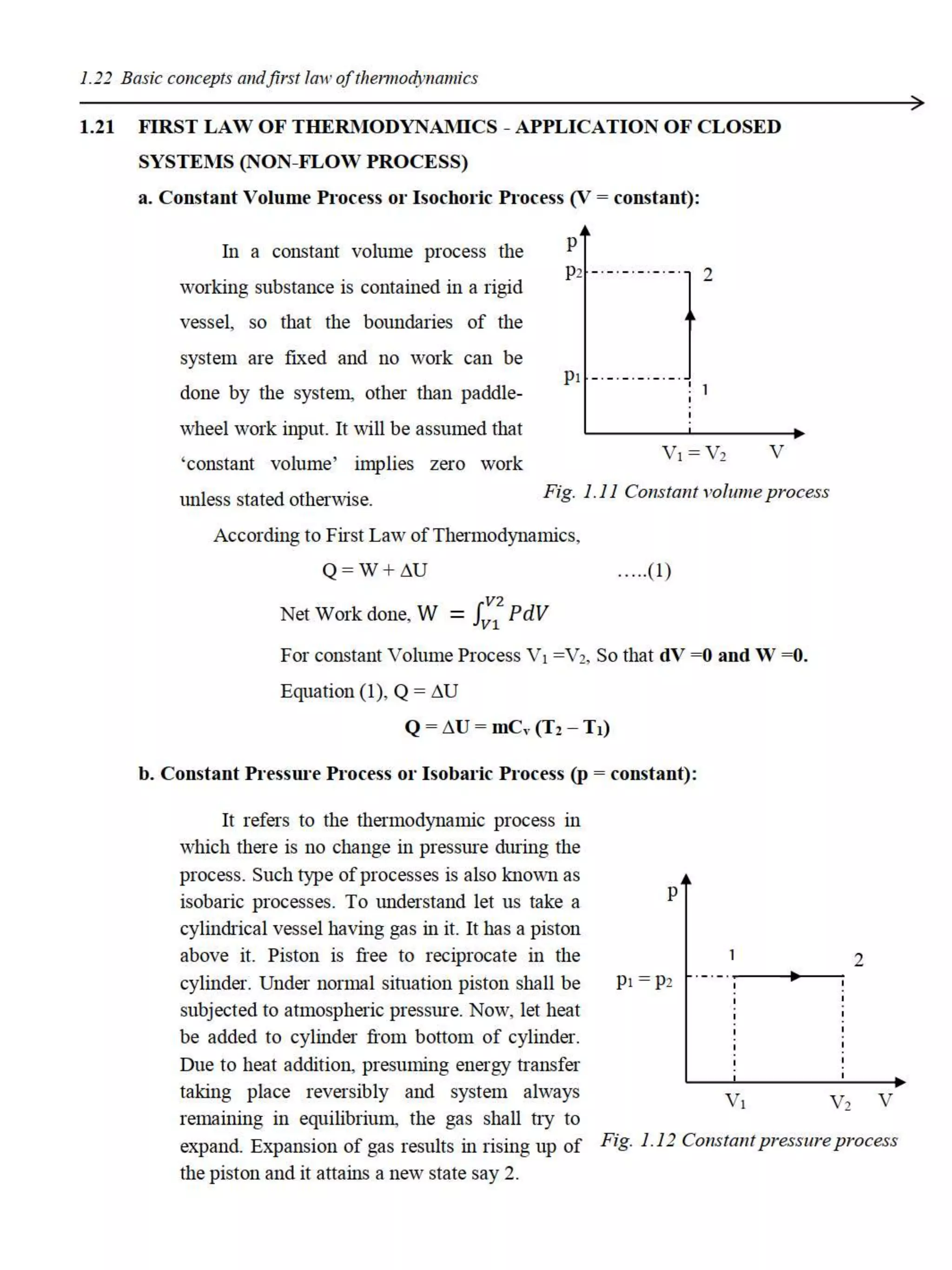 First law of thermodynamics ( closed system) | PPTX