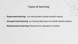 Introduction into machine learning | PPTX