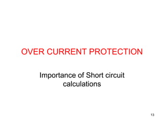 Power System Protection course - Part I | PPT