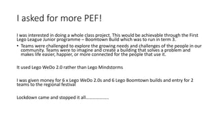First Lego League - Dalmilling Primary | PPTX