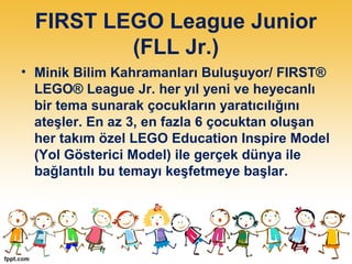 First lego league jr. | PPT