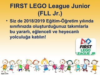 First lego league jr. | PPT