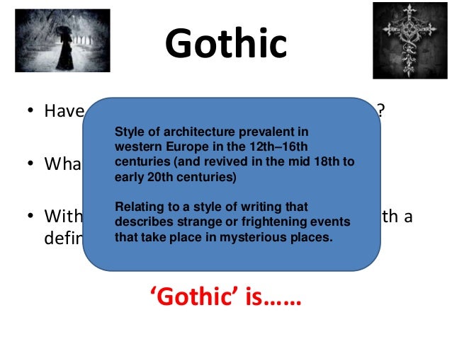 Introduction C19 Gothic