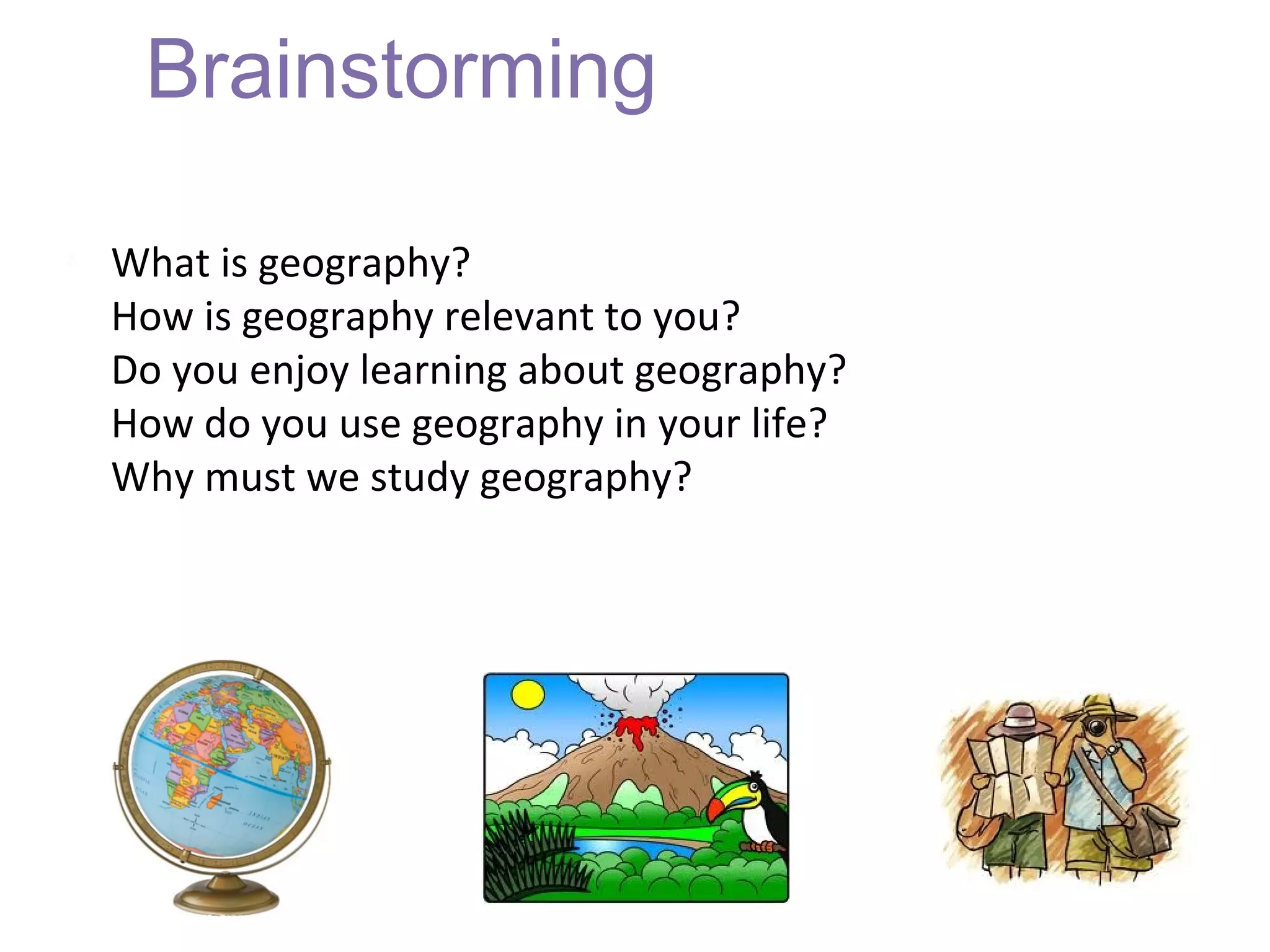 First lesson blog | PPT | Geography | Science