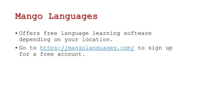 First lesson (English as a Second Language) | PPT