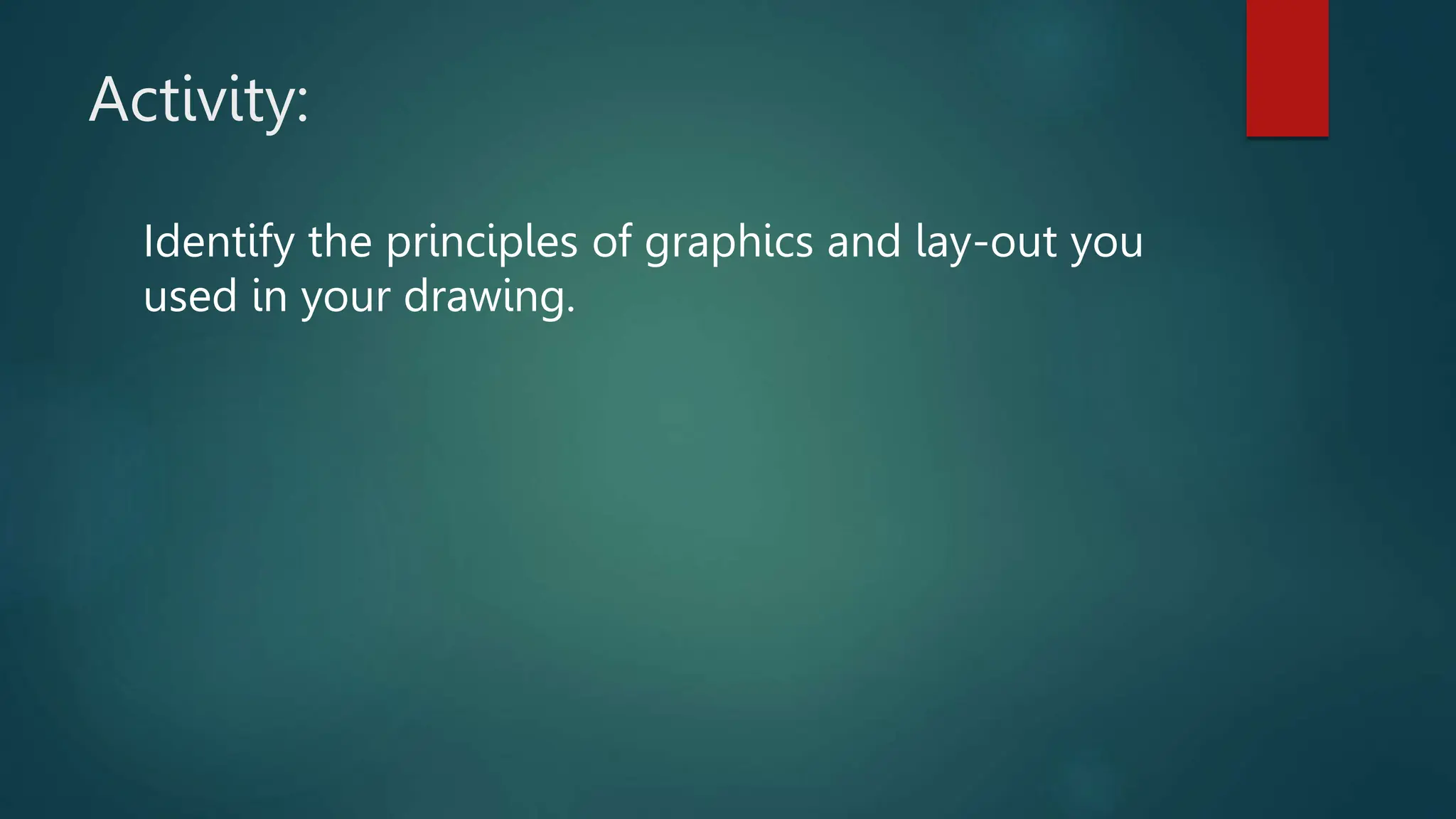 FIRST LESSON EXAMPLESINFOGRAPHICS Principles of Graphics and layout ...