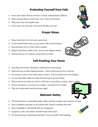 FirstLight HomeCare Fall Prevention | PDF