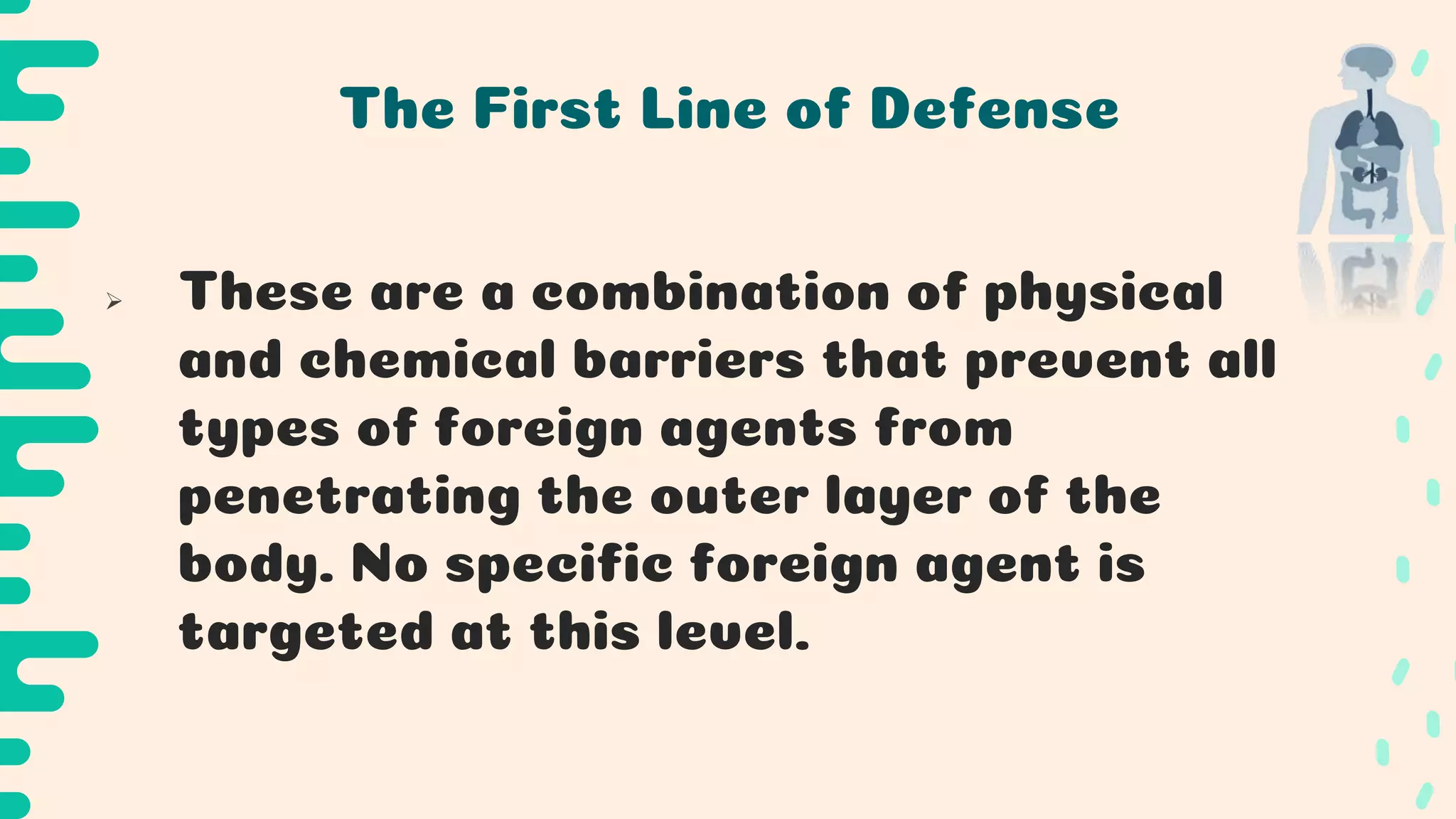 First line of defense ( barrier mechanisms) | PPTX