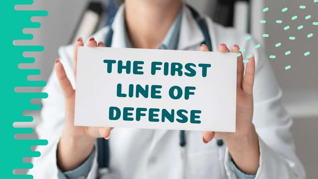 First line of defense ( barrier mechanisms) | PPTX | Infectious ...