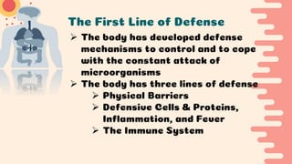 First line of defense ( barrier mechanisms) | PPTX
