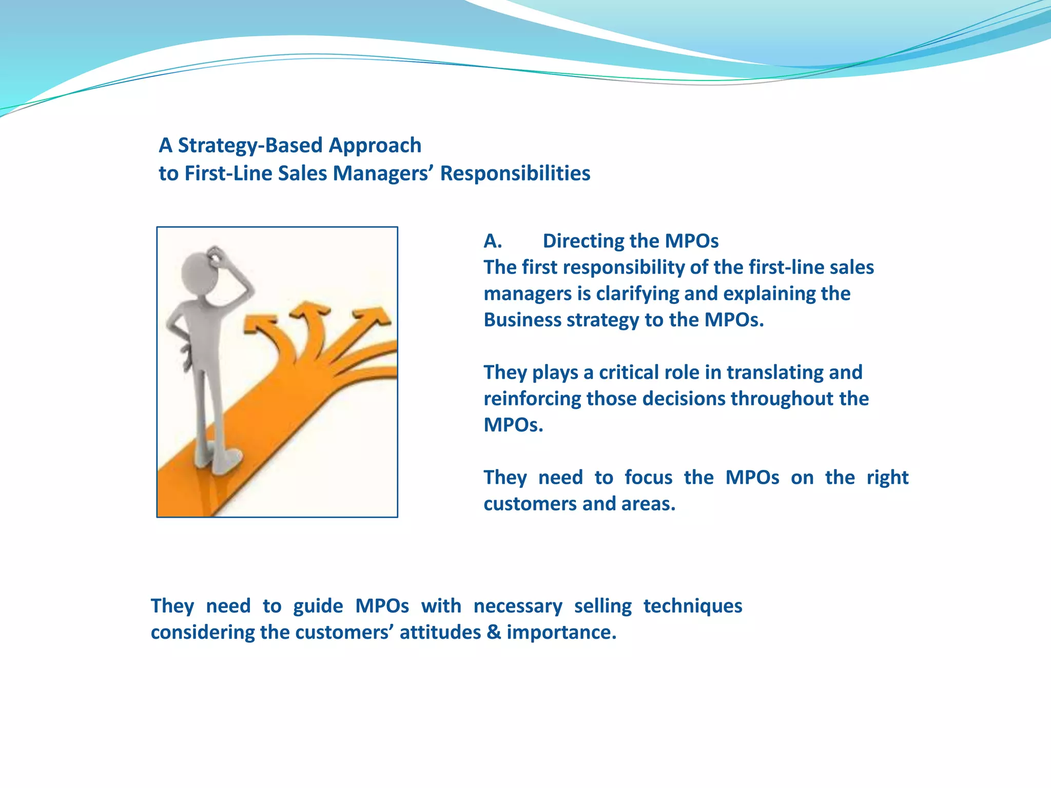 First line sales managers' training | PPTX