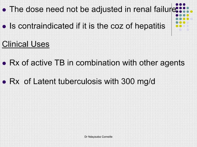 First Line TB Drugs.pptx | Chemistry | Science