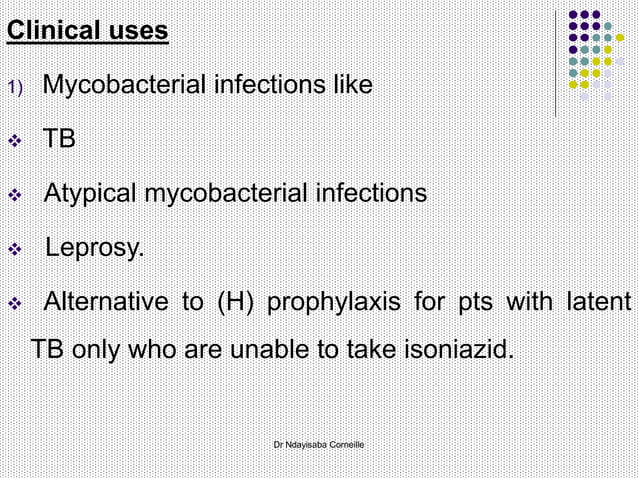 First Line TB Drugs.pptx | Chemistry | Science