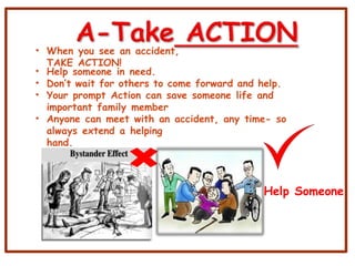 first l responder how to save any ones life out of hospital | PPT