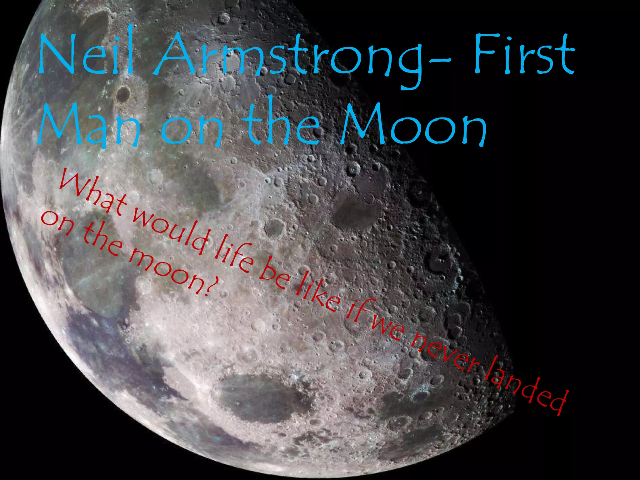 First man on the moon | PPTX