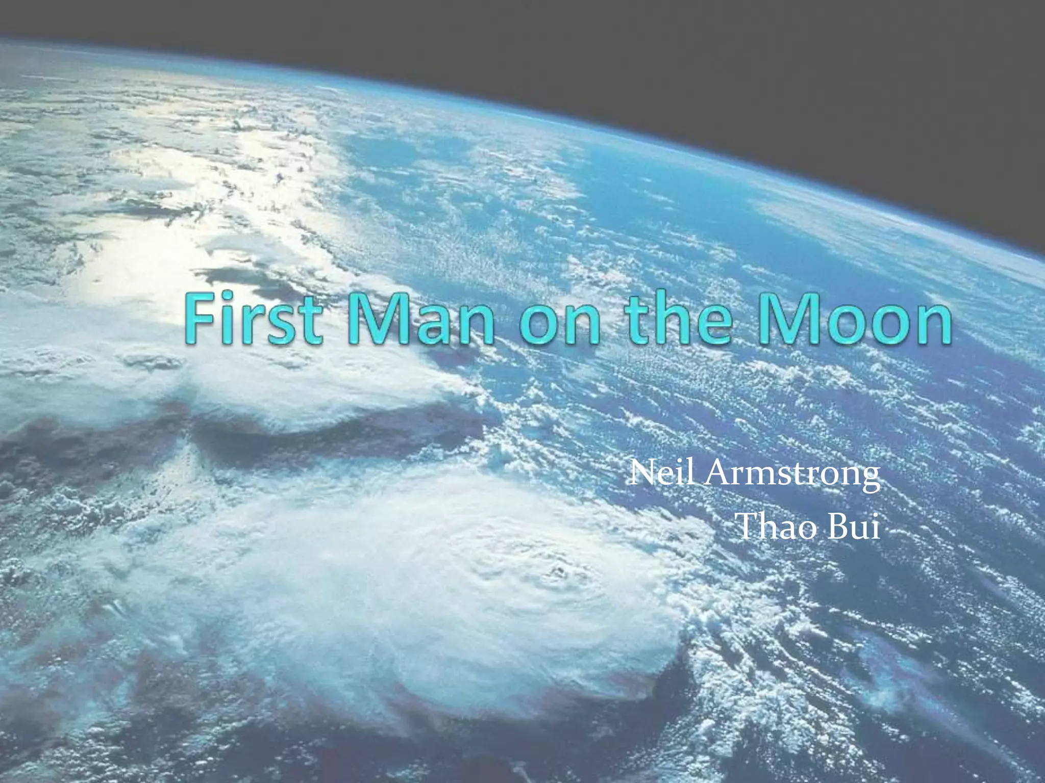 First Man on the Moon | PPTX