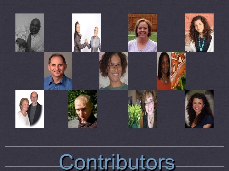 First Meeting Tifm Contributors Ppt