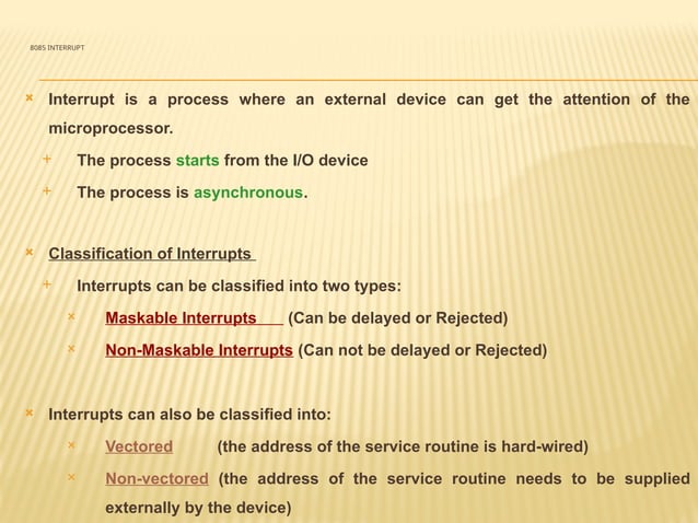 first microprocessor-and-interface and working btech ece | PPT