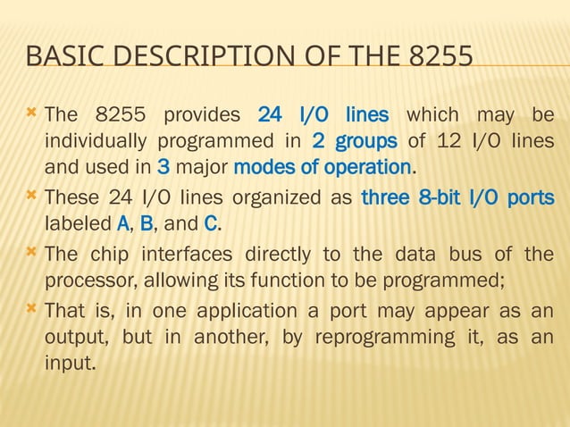 first microprocessor-and-interface and working btech ece | PPT