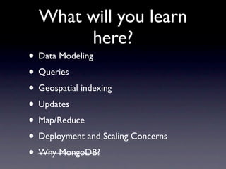 Building Your First MongoDB Application | PPT