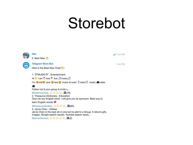 First month with golang - Building Telegram chat bot | PPT