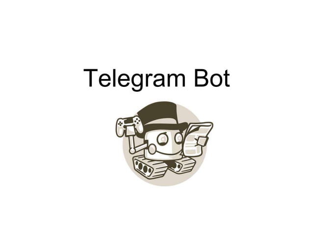 First month with golang - Building Telegram chat bot | PPT