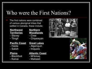 First nations | PPT