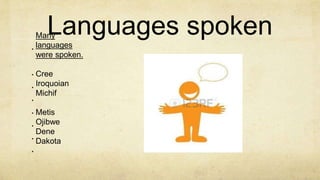 First nations: people, places and languages | PPTX | North America ...
