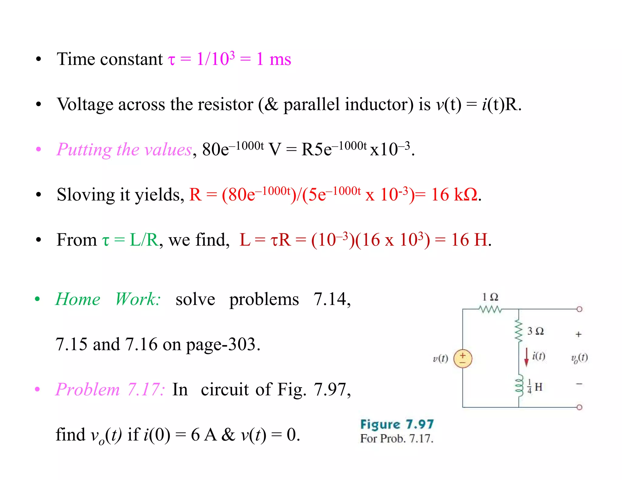 First order circuits linear circuit analysis | PDF