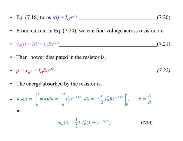 First order circuits linear circuit analysis | PDF