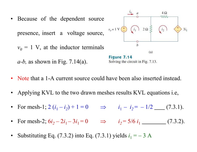 First Order Circuits Linear Circuit Analysis Pdf