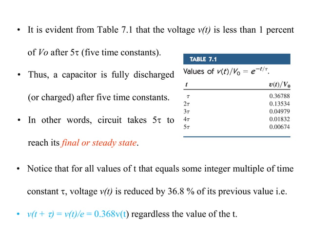 First Order Circuits Linear Circuit Analysis Pdf
