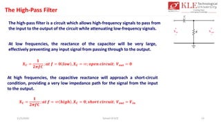 First Order Circuits_Low PF and High PF. | PDF