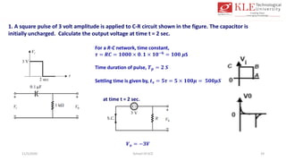 First Order Circuits_Low PF and High PF. | PDF